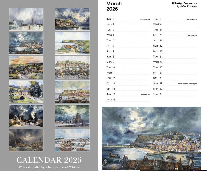 2026 John Freeman Calendar